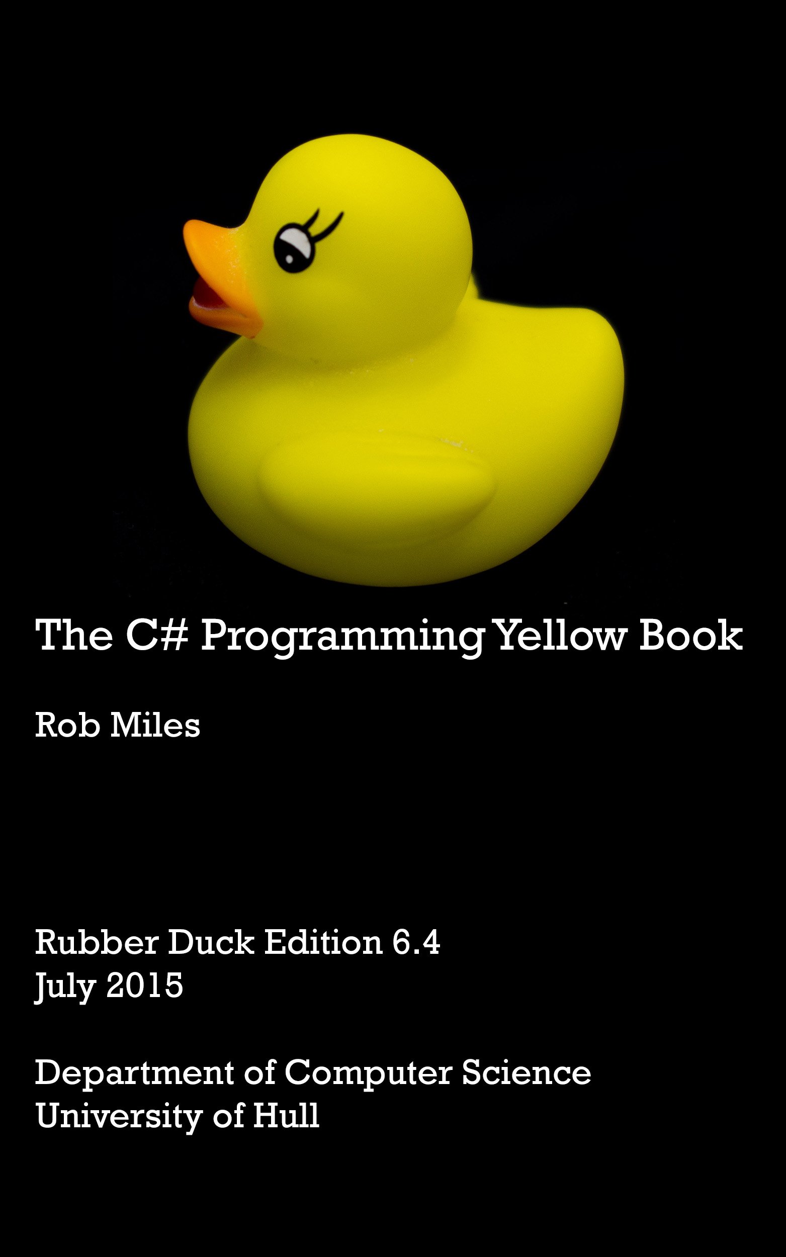 C# Programming Yellow Book - Coder's Jungle
